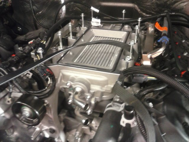 2015 Ford F-150 5.0 Coyote Roush Supercharger Install by Ed & Me ...
