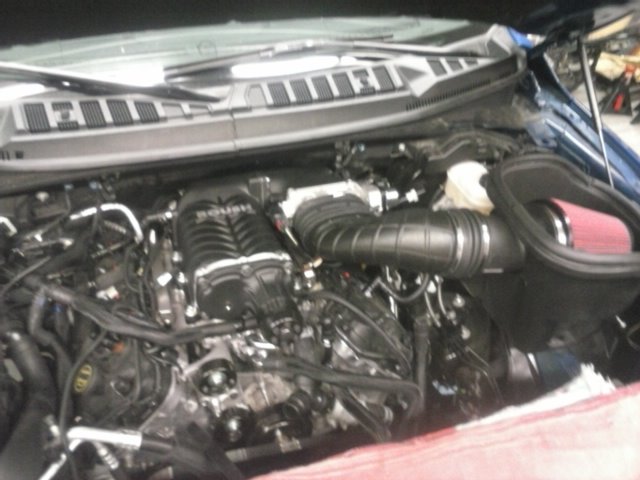 2015 Ford F-150 5.0 Coyote Roush Supercharger Install by Ed & Me ...